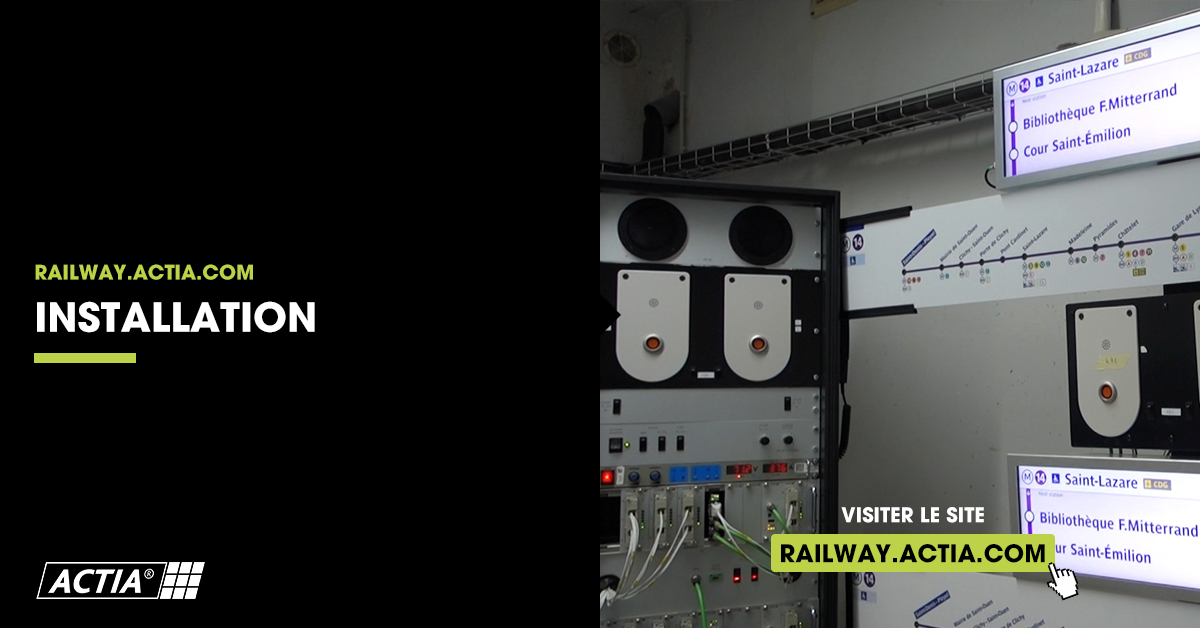 Installation - ACTIA Railway
